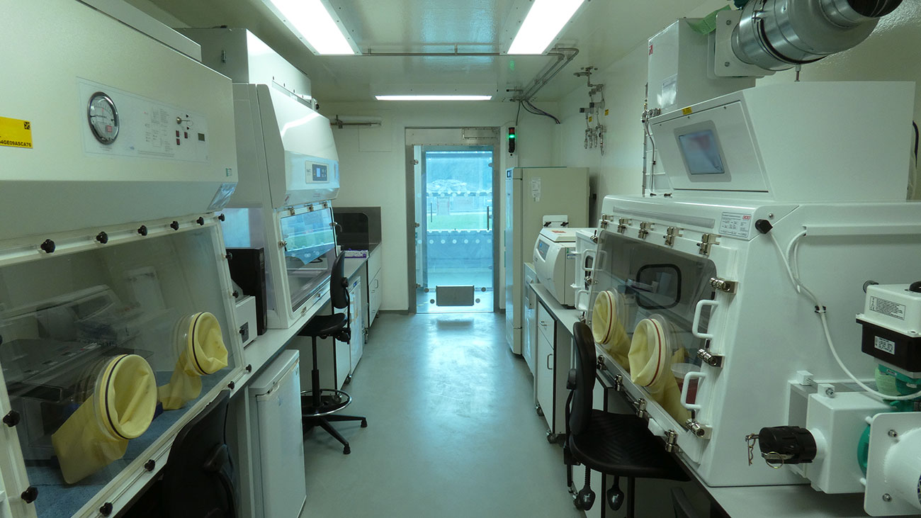 Containment level 3 laboratories | The Pirbright Institute