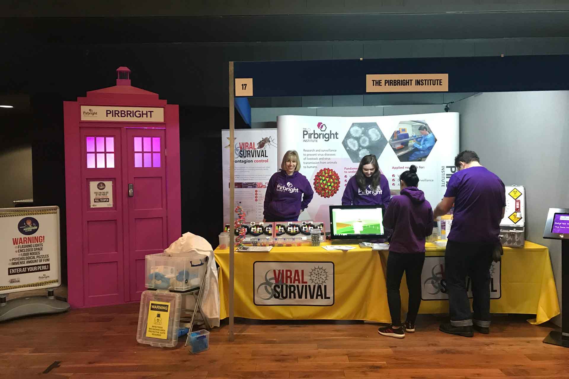 Pirbright’s ‘Viral Survival’ travelling science lab a hit at Innovate ...